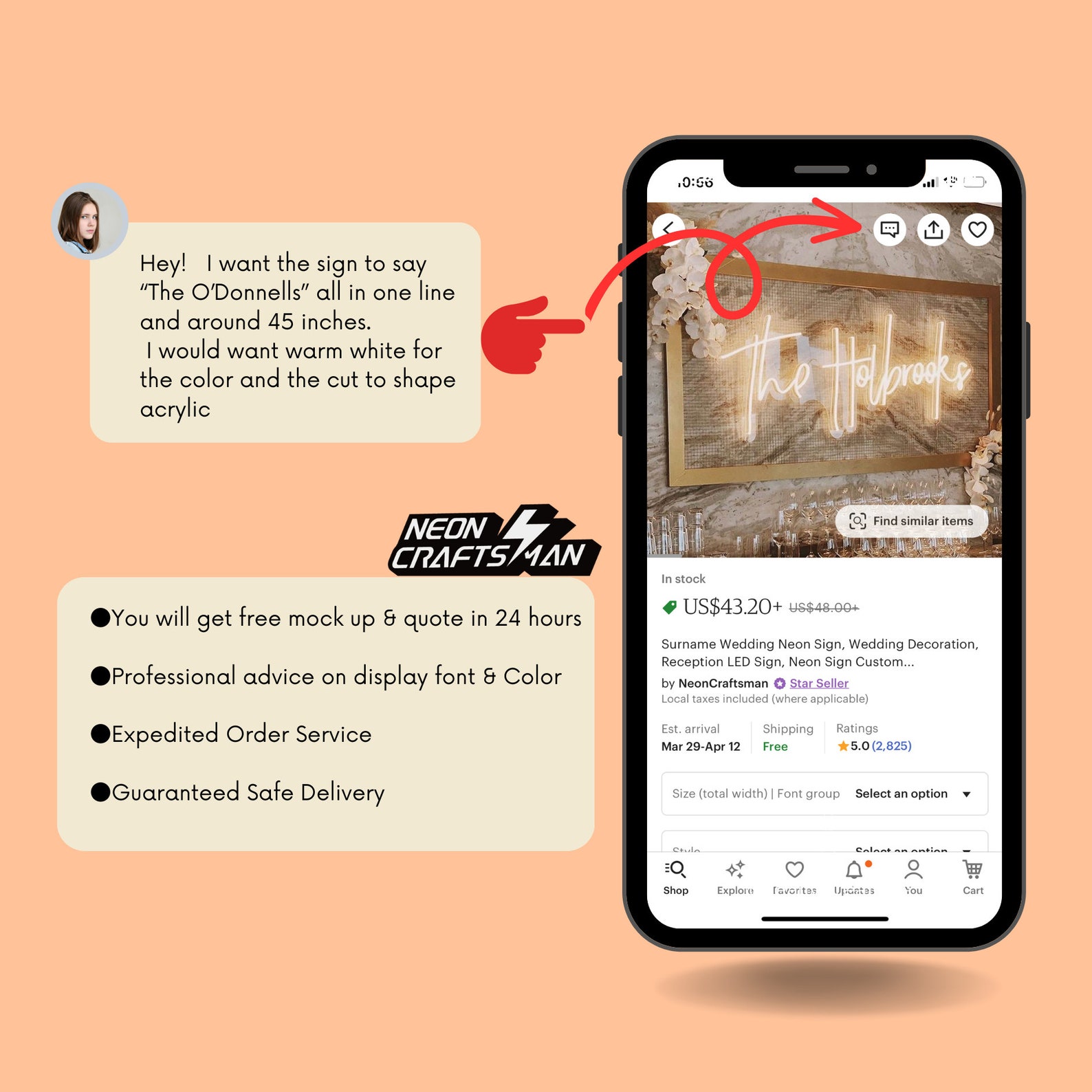 Let's Cook Neon LED Sign Custom Neon Sign Kitchen Decor - Etsy UK