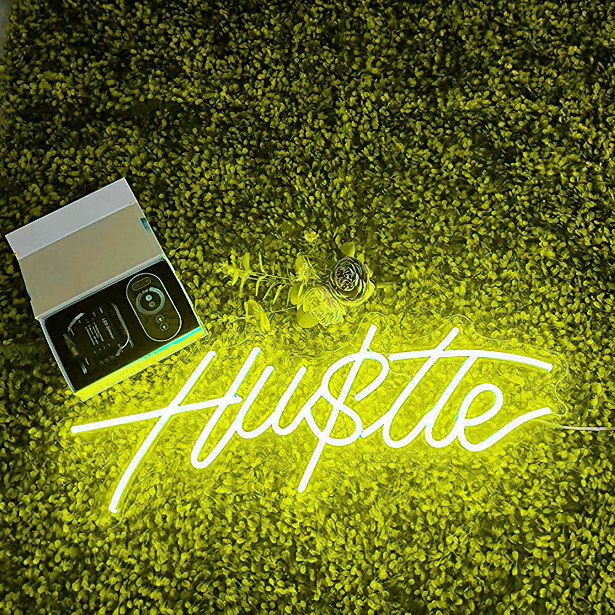 Hustle Neon Led Sign Custom Neon Sign Neon Led Lights for Wall | Etsy