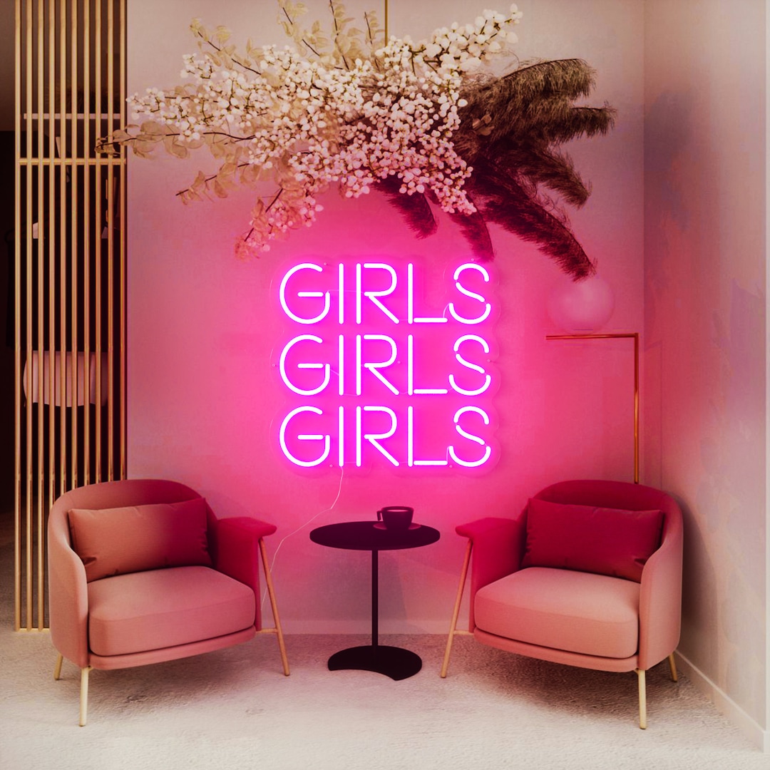 Girls Girls Girls Custom Neon Sign Bar Nightclub Party Decor Neon Led ...