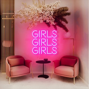 Girls Girls Girls Custom Neon Sign Bar Nightclub Party Decor Neon Led ...