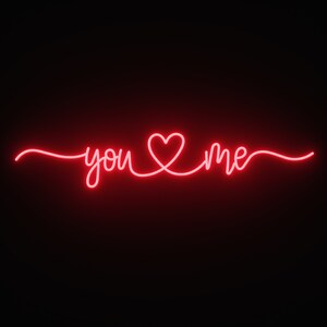 You Love Me Neon Sign Wedding Neon Sign Bedroom Neon Light Sign for ...