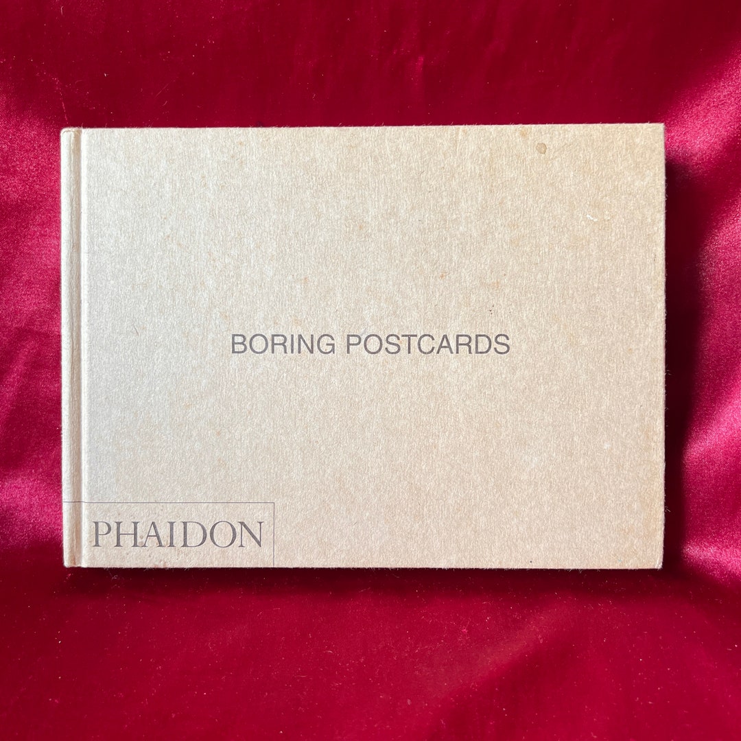 Vintage 2004 Hardcover Copy of "boring Postcards Usa" by Martin Parr ...