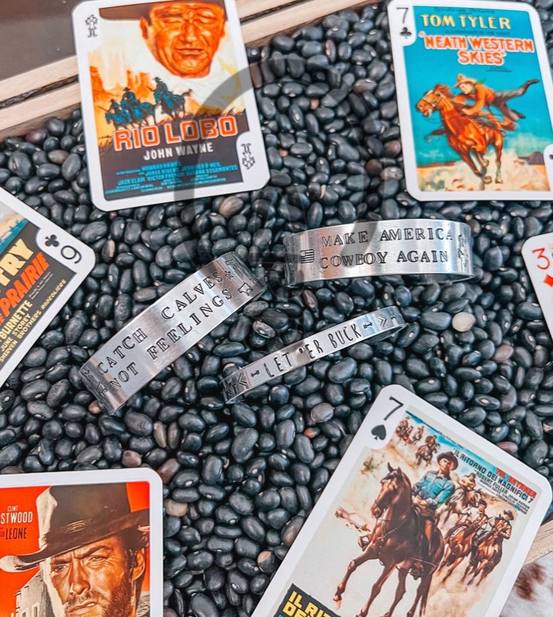 Western Cuff Bracelets - Etsy