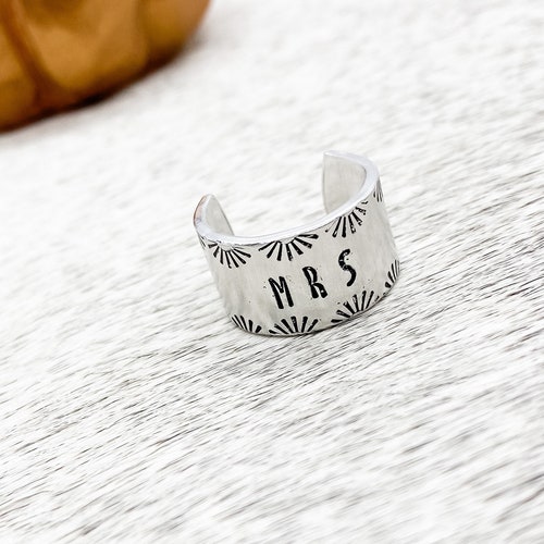 Mrs Ring Wedding Bride Married Country Boho Southern | Etsy