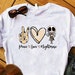 Peace Love Nightmare Nightmare Before Christmas Shirt - Etsy