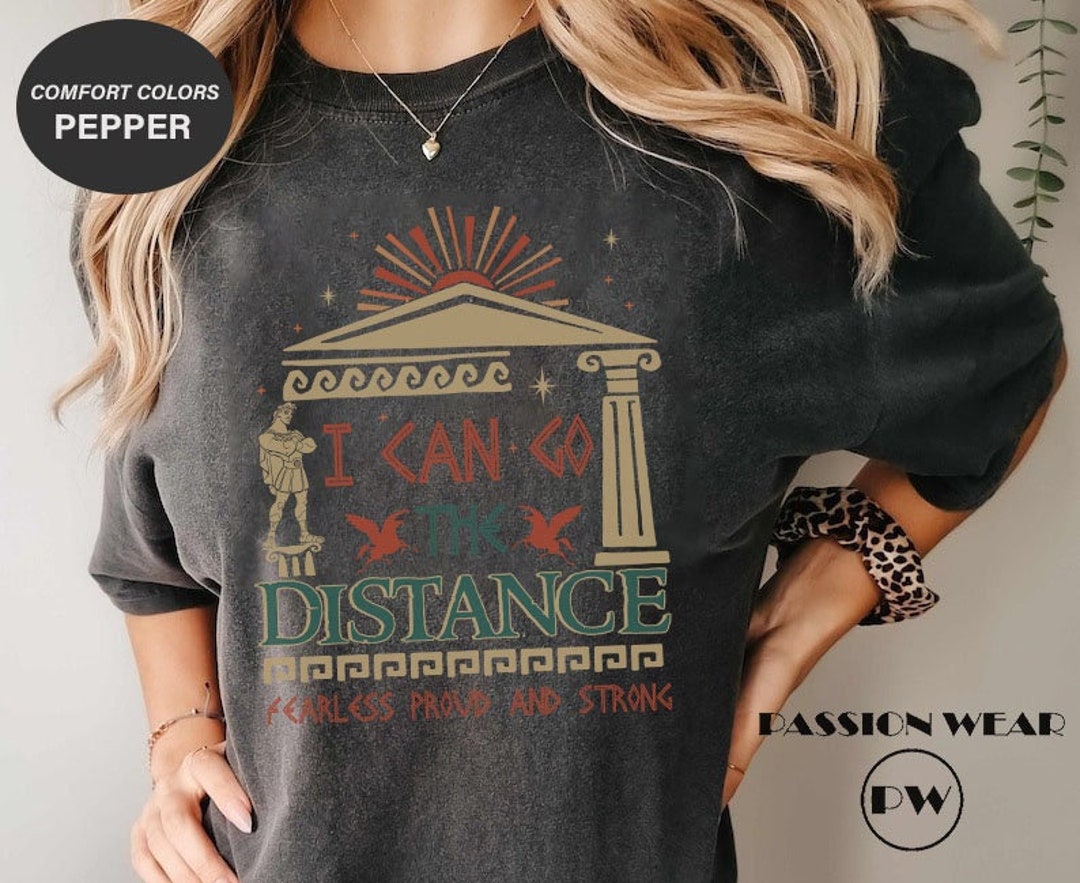 I Can Go the Distance Shirt, Hercules Shirt, Disney Marathon Shirt ...
