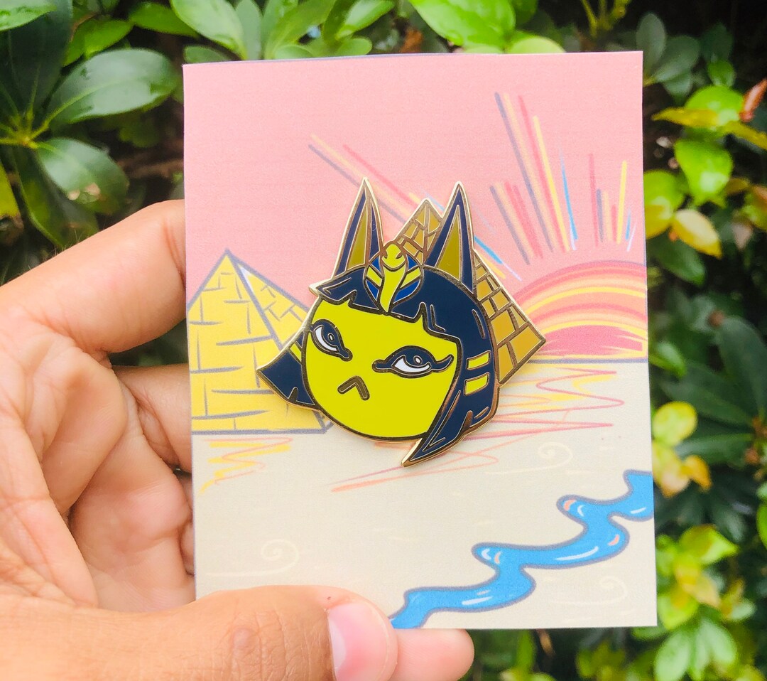 Custom Made Ankha Enamel Pin . Animal Crossing Enamel Pin . Animal ...