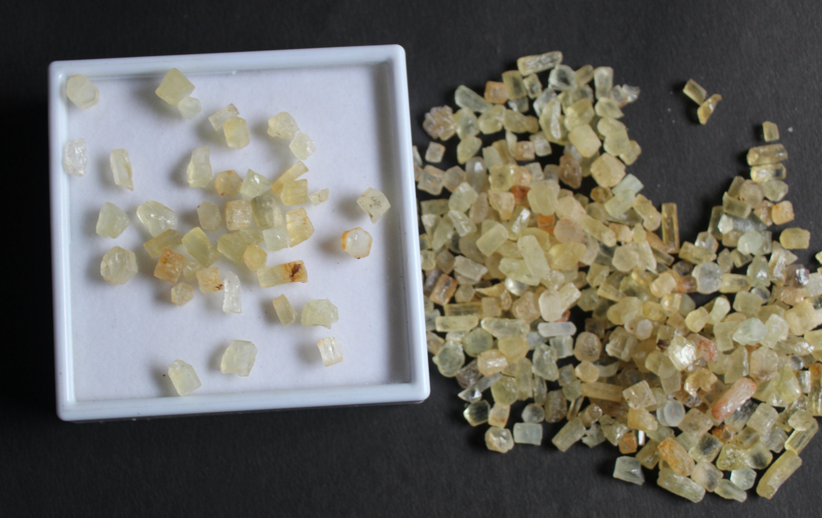Natural Yellow Beryl Fresh Rough Raw Lot /natural Golden Beryl - Etsy