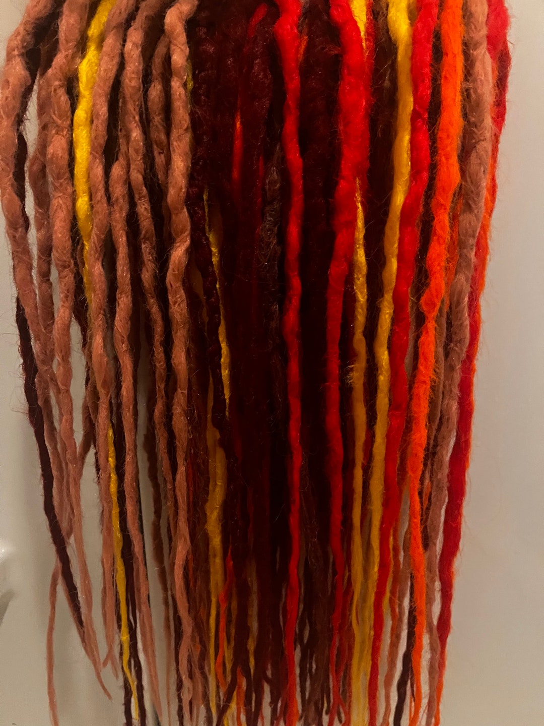 25 DE Crocheted Dreadlocks Extensions 25 Long - Etsy
