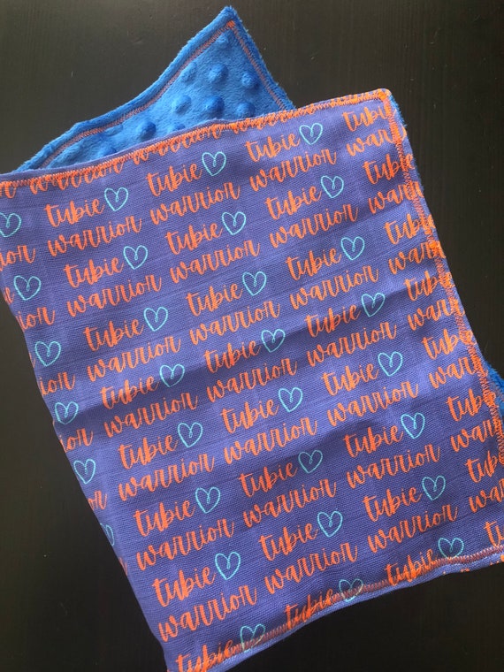 Tubie Warrior Burp Cloth. Spit Cloth Dribble Bib Spit Rag - Etsy