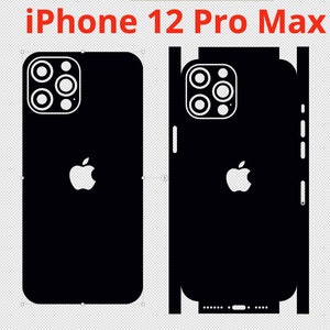 Apple Iphone 12 Pro Max Vector Cut File Skin Template - Etsy