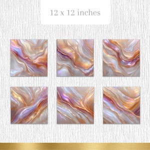 Iridescent Lilac Nacar Texture, Shiny Pastel Digital Paper Collection ...