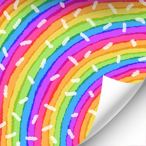 Rainbow Digital Paper Collection. Abstract Colorful Art Backgrounds. - Etsy