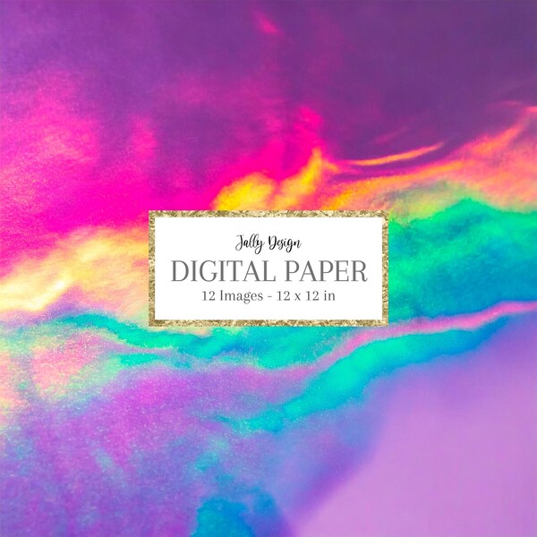 Holographic Purple - Etsy