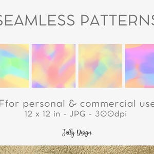 Pastel Abstract Simple Sweet Seamless Patterns Collection. - Etsy
