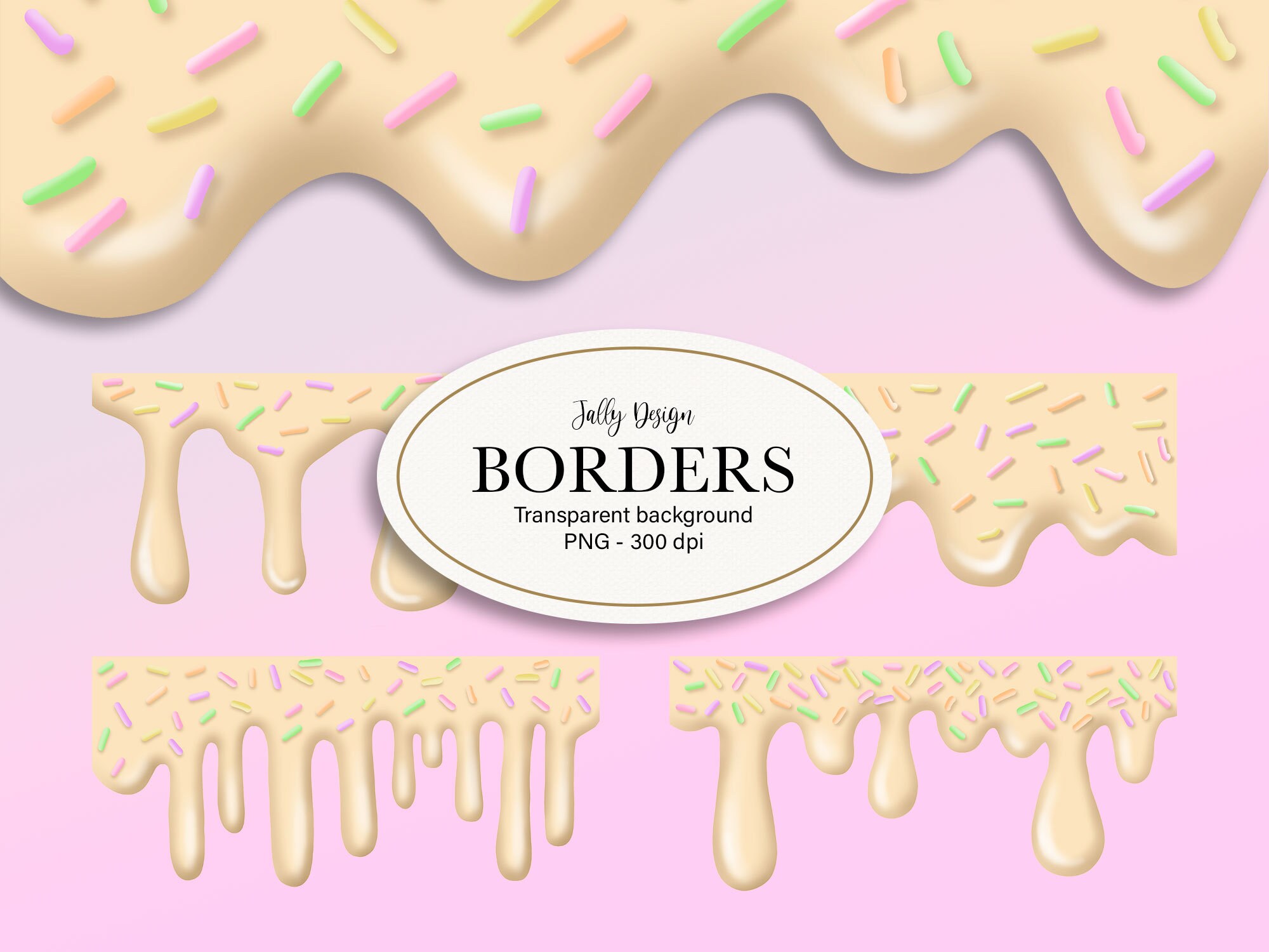 Ice Cream Clip Art Border
