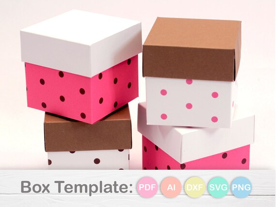 Craft Supplies & Tools Origami Paper, Party & Kids Cube Gift Box SVG ...