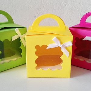 Cupcake Lunch Box Template SVG - Etsy Canada