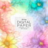 Rainbow Digital Paper Collection. Abstract Colorful Art Backgrounds. - Etsy
