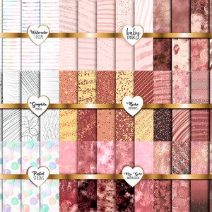Digital Paper Bundle 540 Different Designs - Etsy