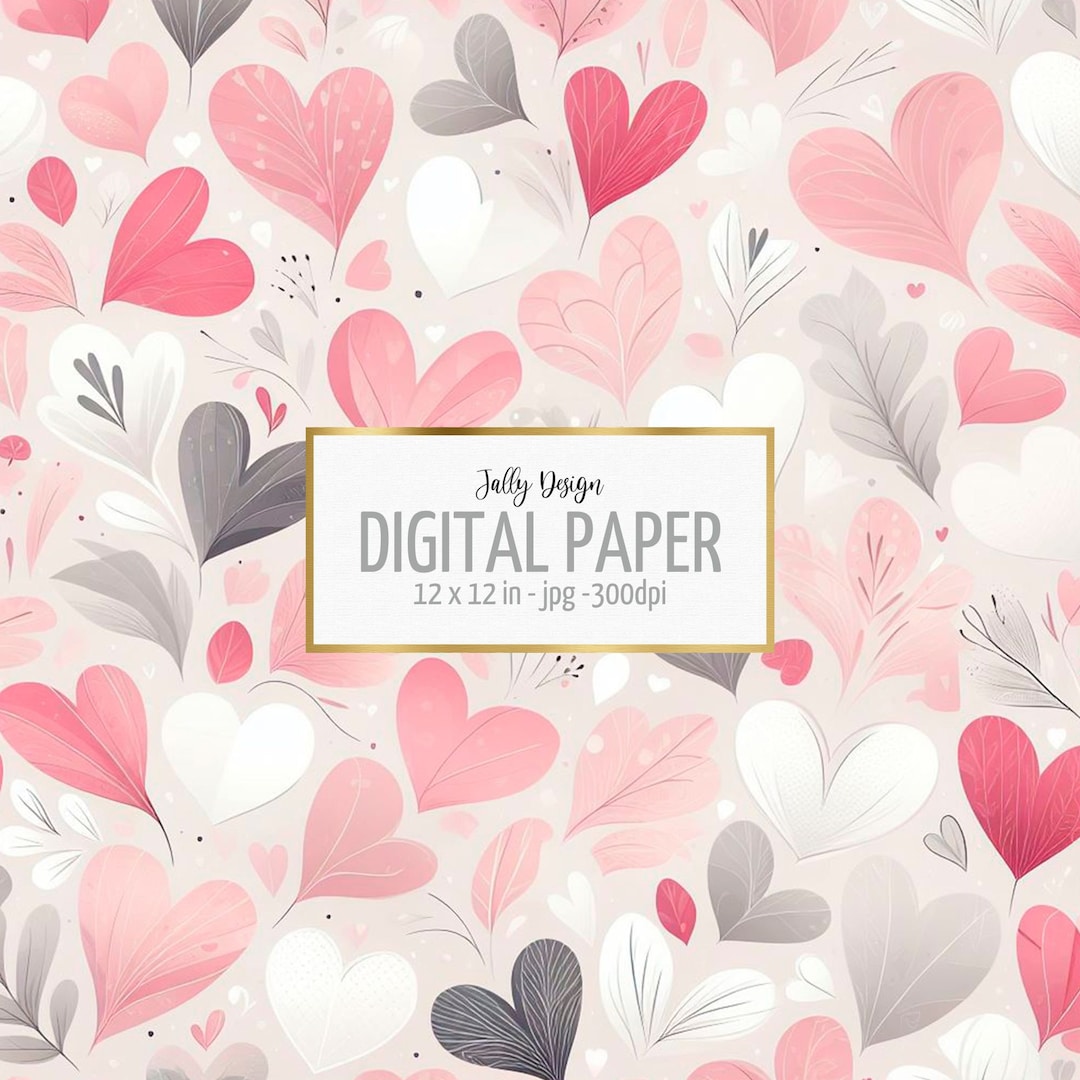 Abstract Pink Watercolor Digital Paper - Etsy