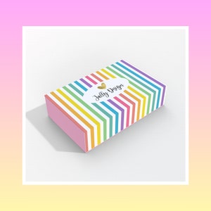 Flip Top Box Template All in One SVG, PDF, DXF Files. 16 X 10 X 4cm - Etsy