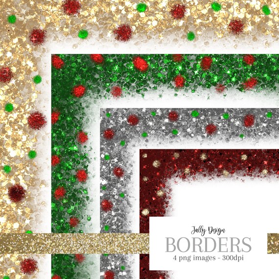 Holiday Sparkle Frames And Borders
