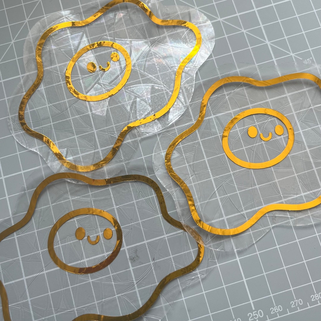 Cute Egg Suncatcher Sticker, Window Cling Sticker Cute Design Food Egg ...