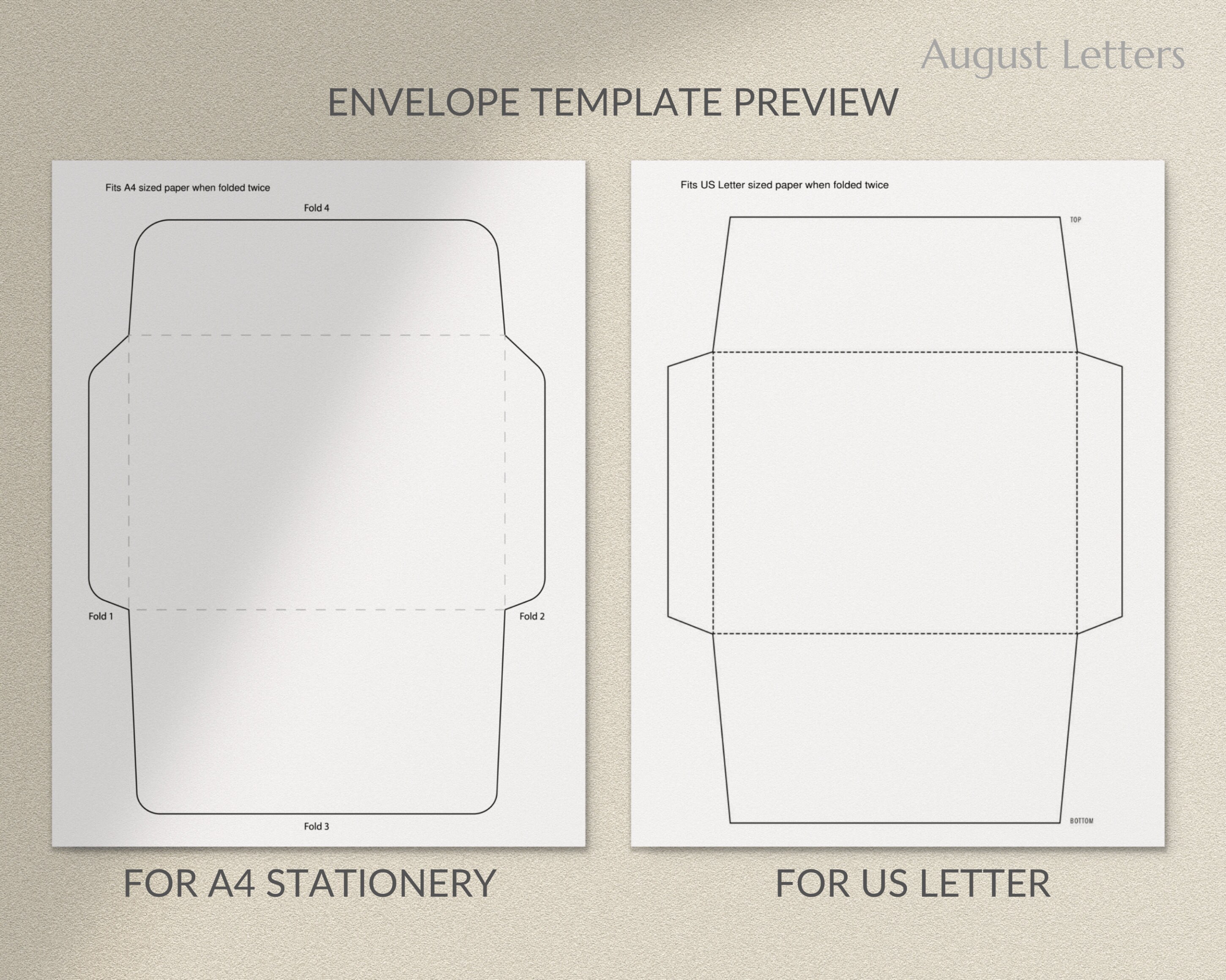 Printable Stationery Paper/ A4 8.5x11 / Lined Unlined / - Etsy