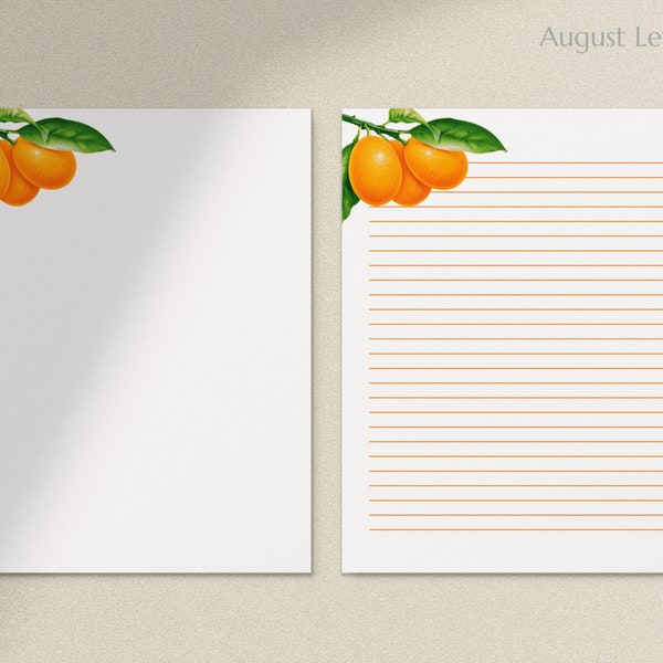 Fruit Stationery - Etsy