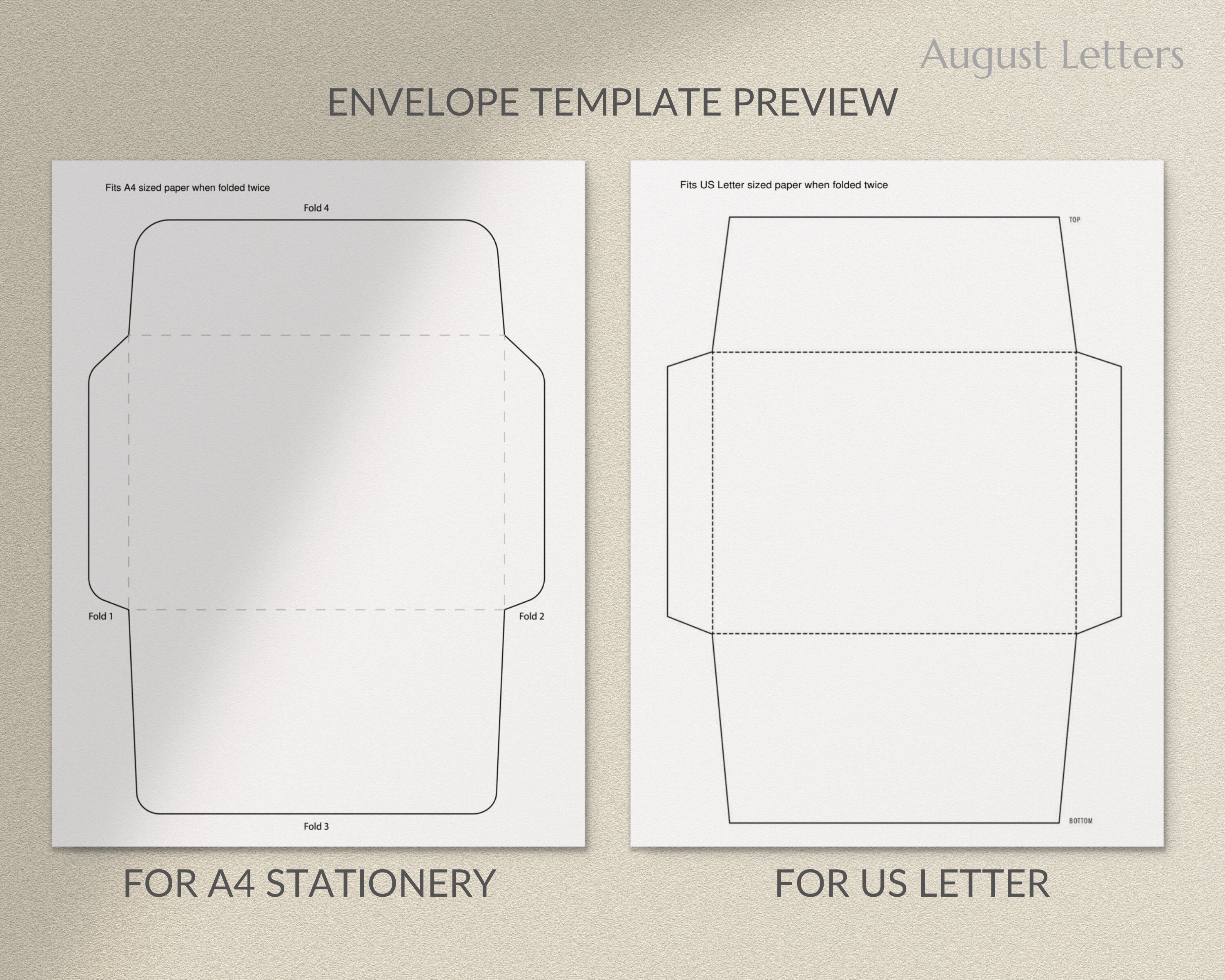 Printable Stationery Paper/ A4 8.5x11 / Lined Unlined / - Etsy