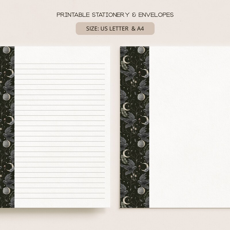 Printable Stationery - Etsy