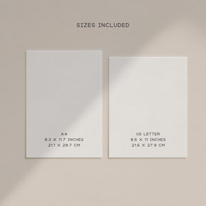 Printable Stationery Set With Envelopes | Lined Unlined Digital Letter ...