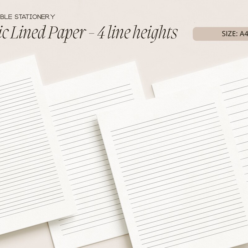 Buy A4 Size Letter Pad Online In India - Etsy India