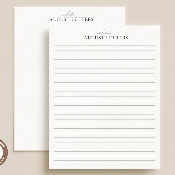 Modern Stationery - Etsy