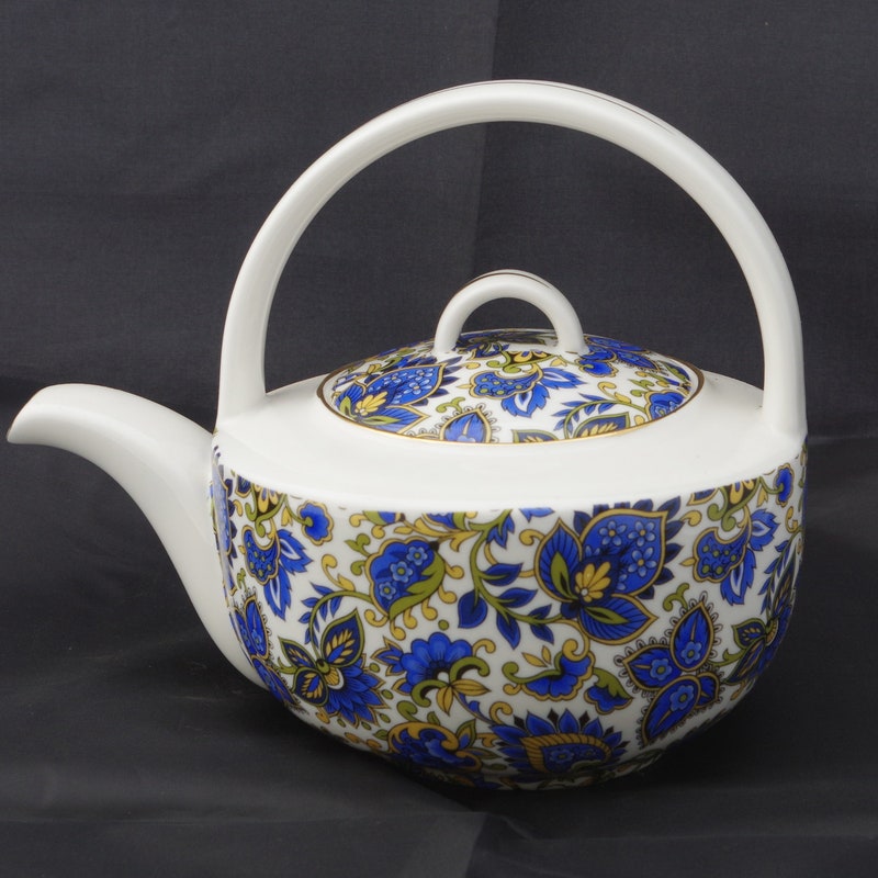 Bone China Teapot - Etsy