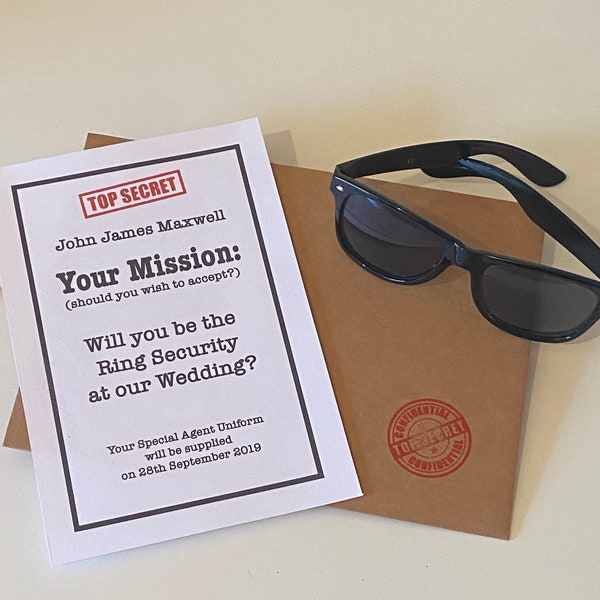 Secret Engagement Invitation - Etsy