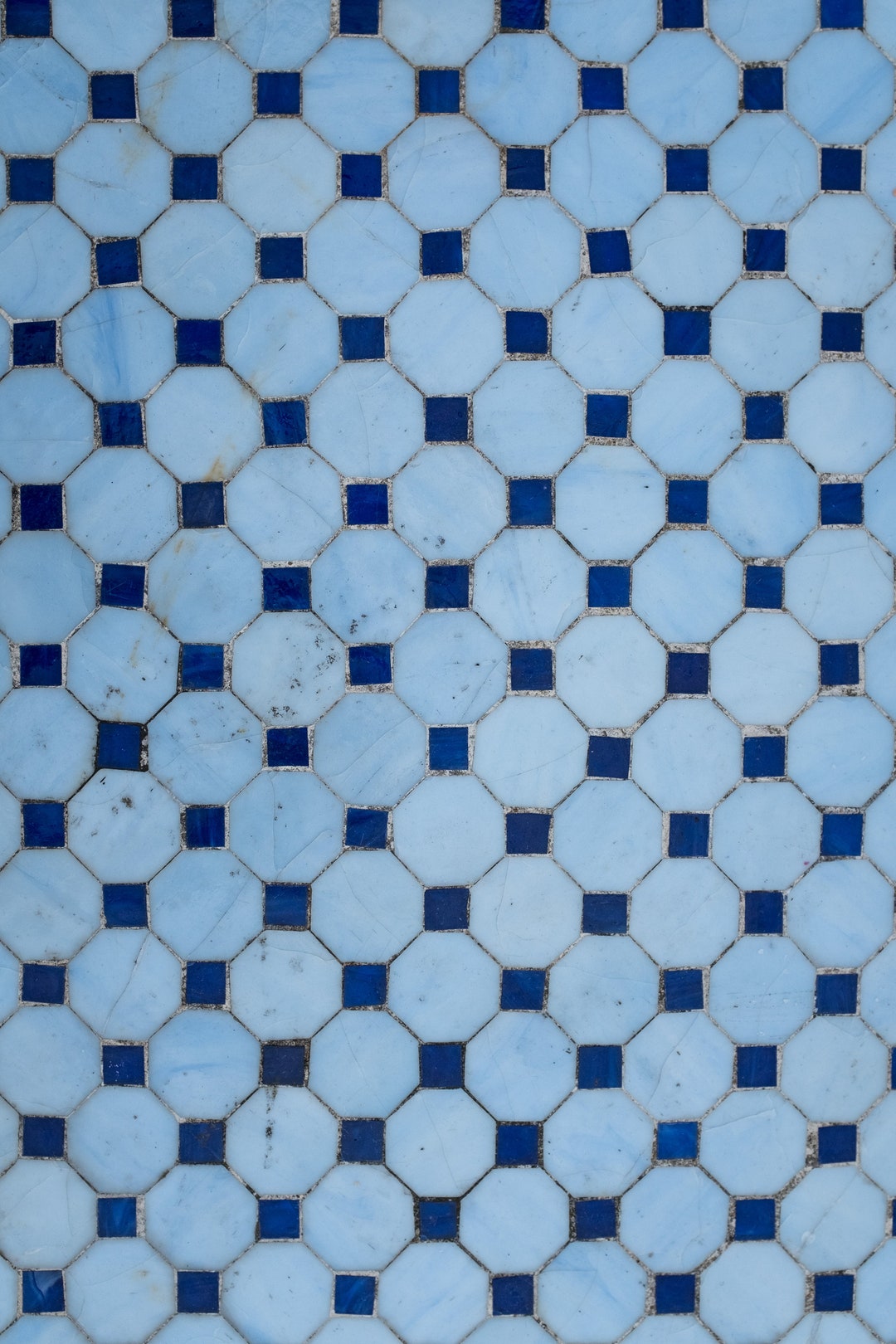 Blue Tiles Backdrop, ML706, Backdrops for Photography, Blue Backdrop ...
