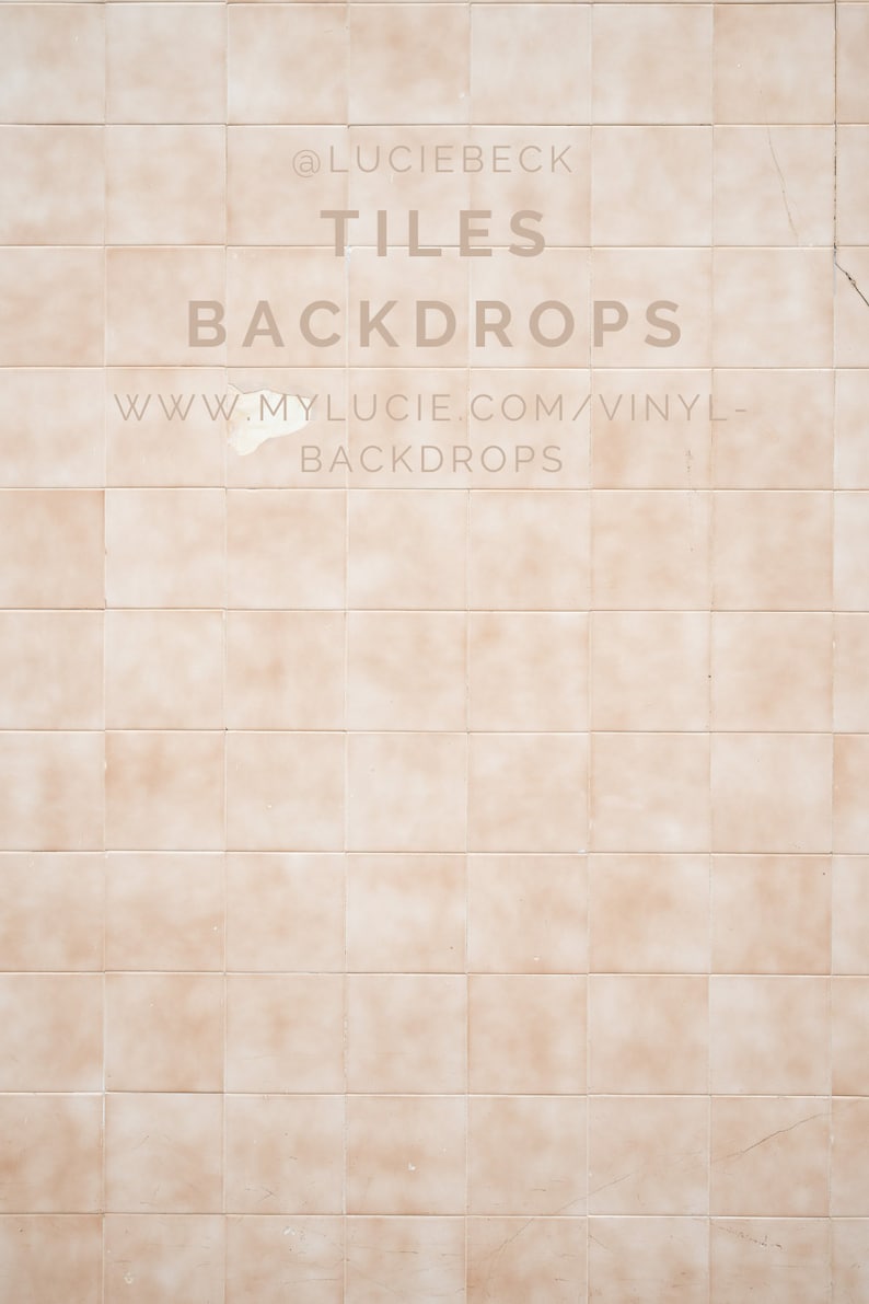 Beige Tiles Backdrop ML860 Digital Backdrop Tiles Backdrop | Etsy