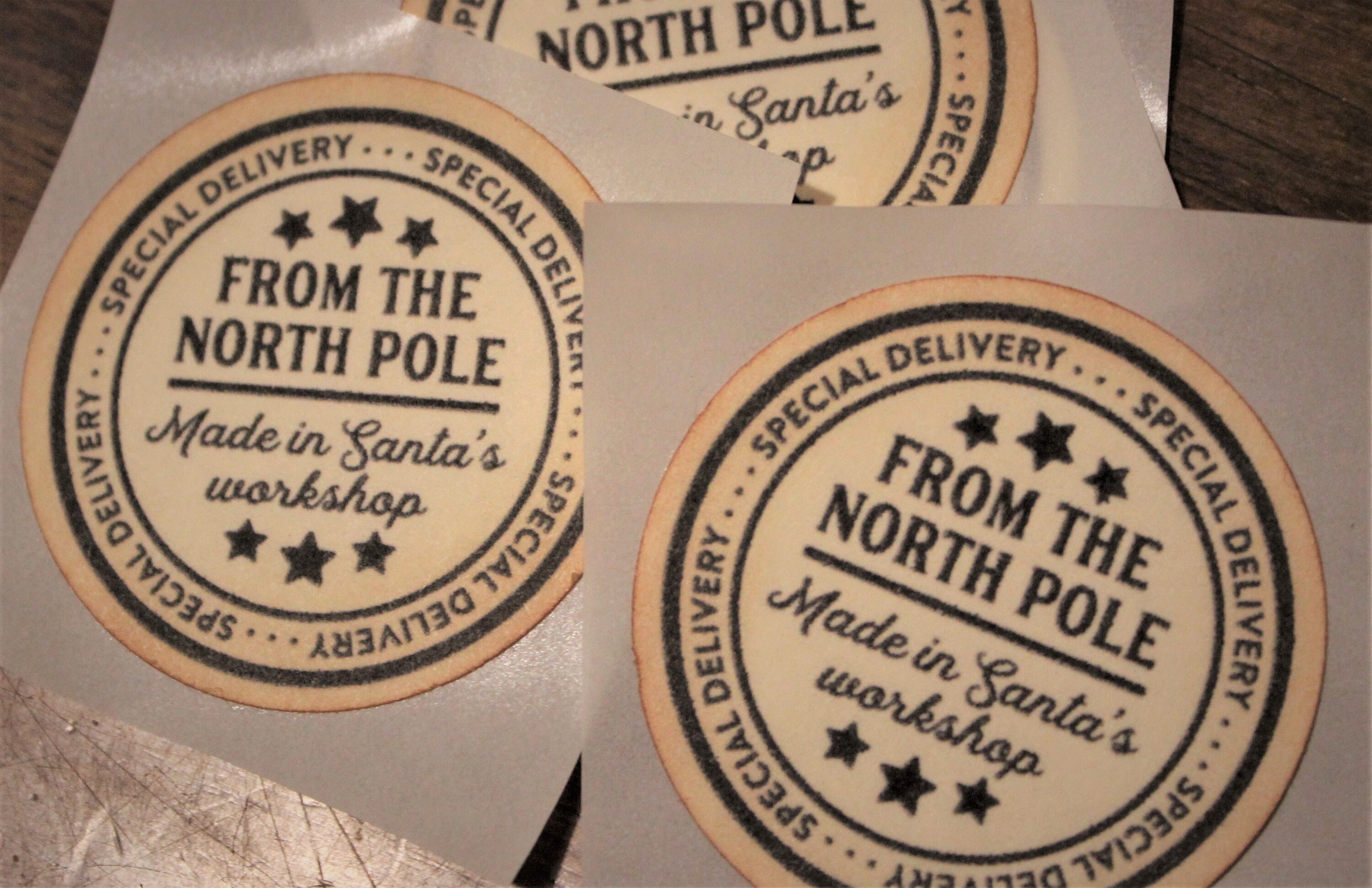 From the North Pole Christmas Stickers Made in Santa's | Etsy