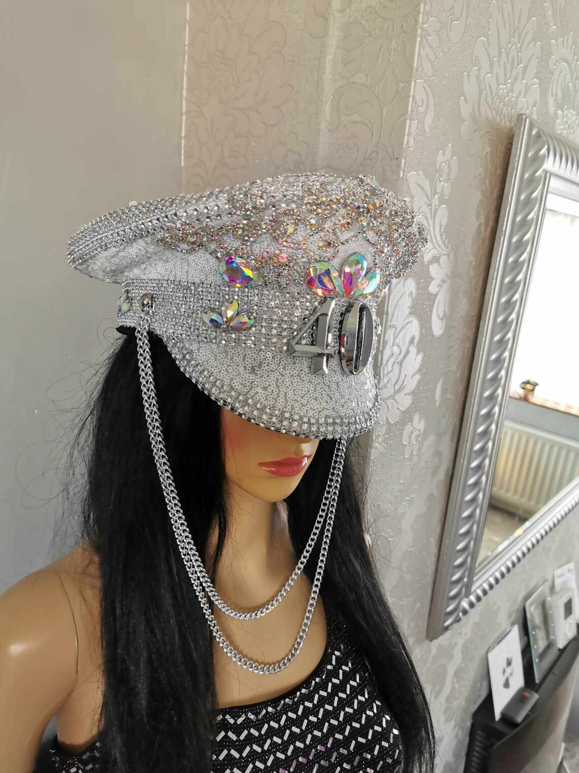 Birthday party hat personalised festival hat style. Your Age | Etsy