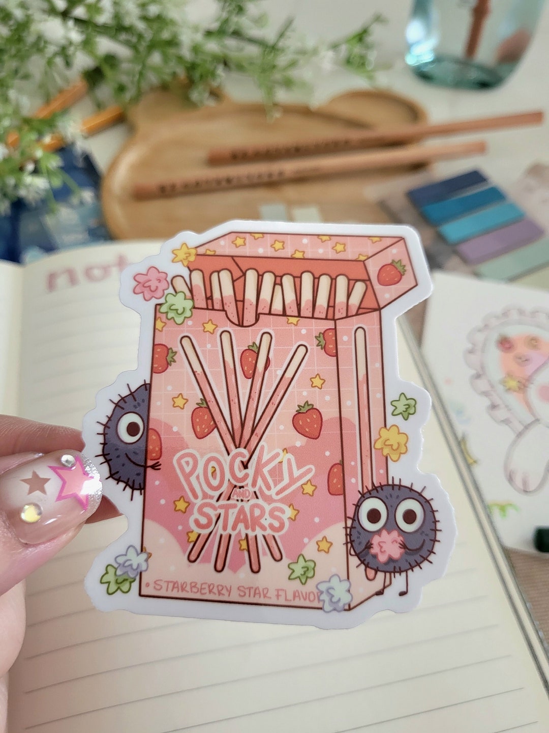 DUST BUNNY POCKYBOX Vinyl Decals, Bumper Stickers, Anime Sticker ...