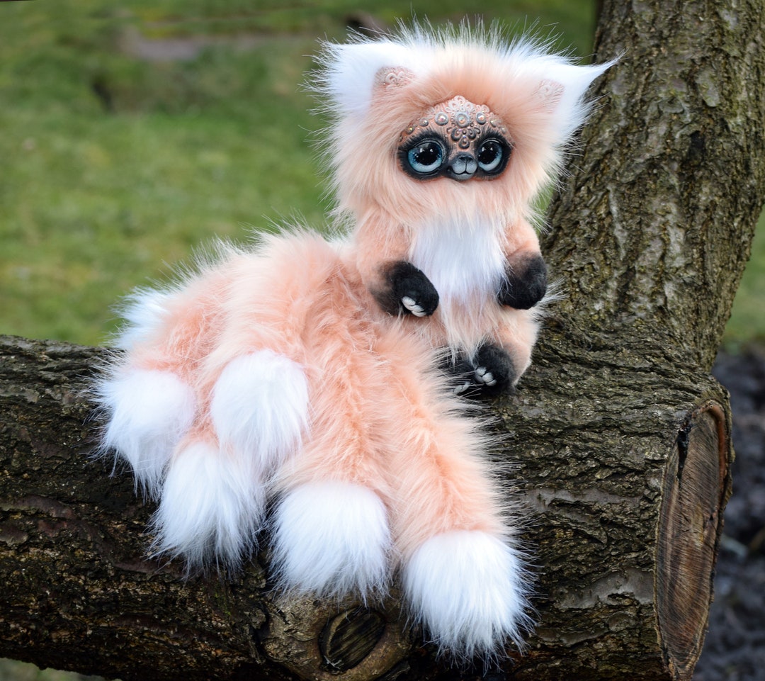 Kitsune Mythology Fire Fox Werewolf Girl 9 Tails Fox Made in - Etsy