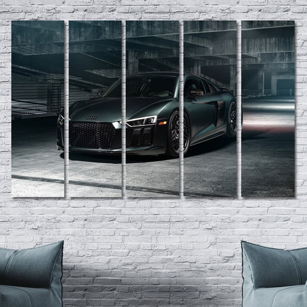 Audi R8 V10 Poster - Etsy