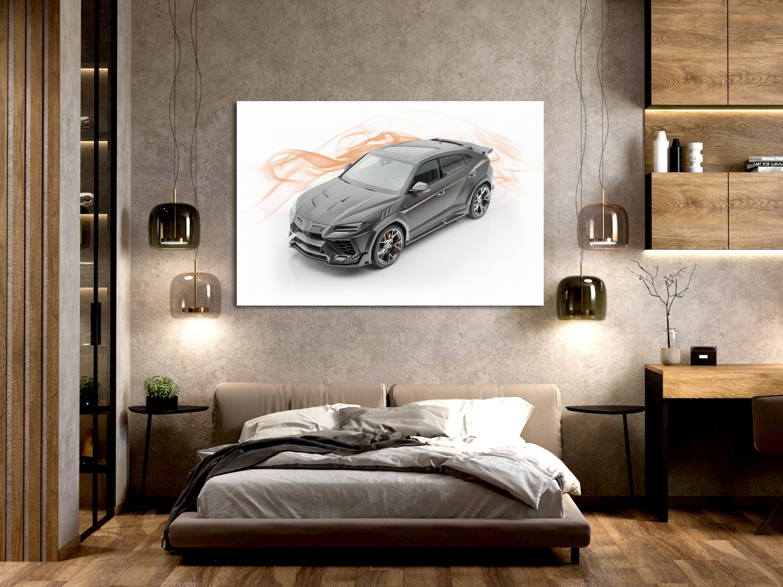 Lamborghini Urus Lamborghini Urus Wall Canvas Lamborghini Wall Art ...