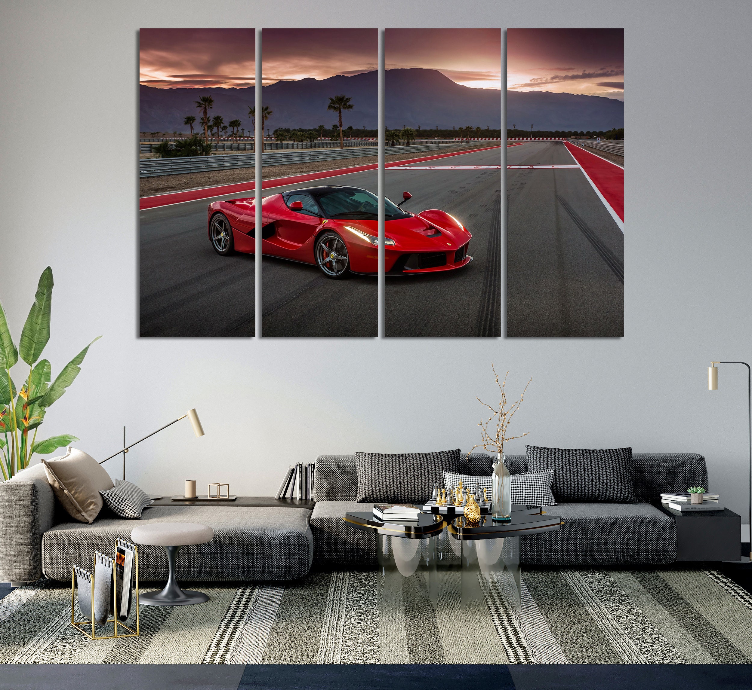 Ferrari Laferrari F70 F150 Ferrari F70 Canvas Ferrari Wall Art ...