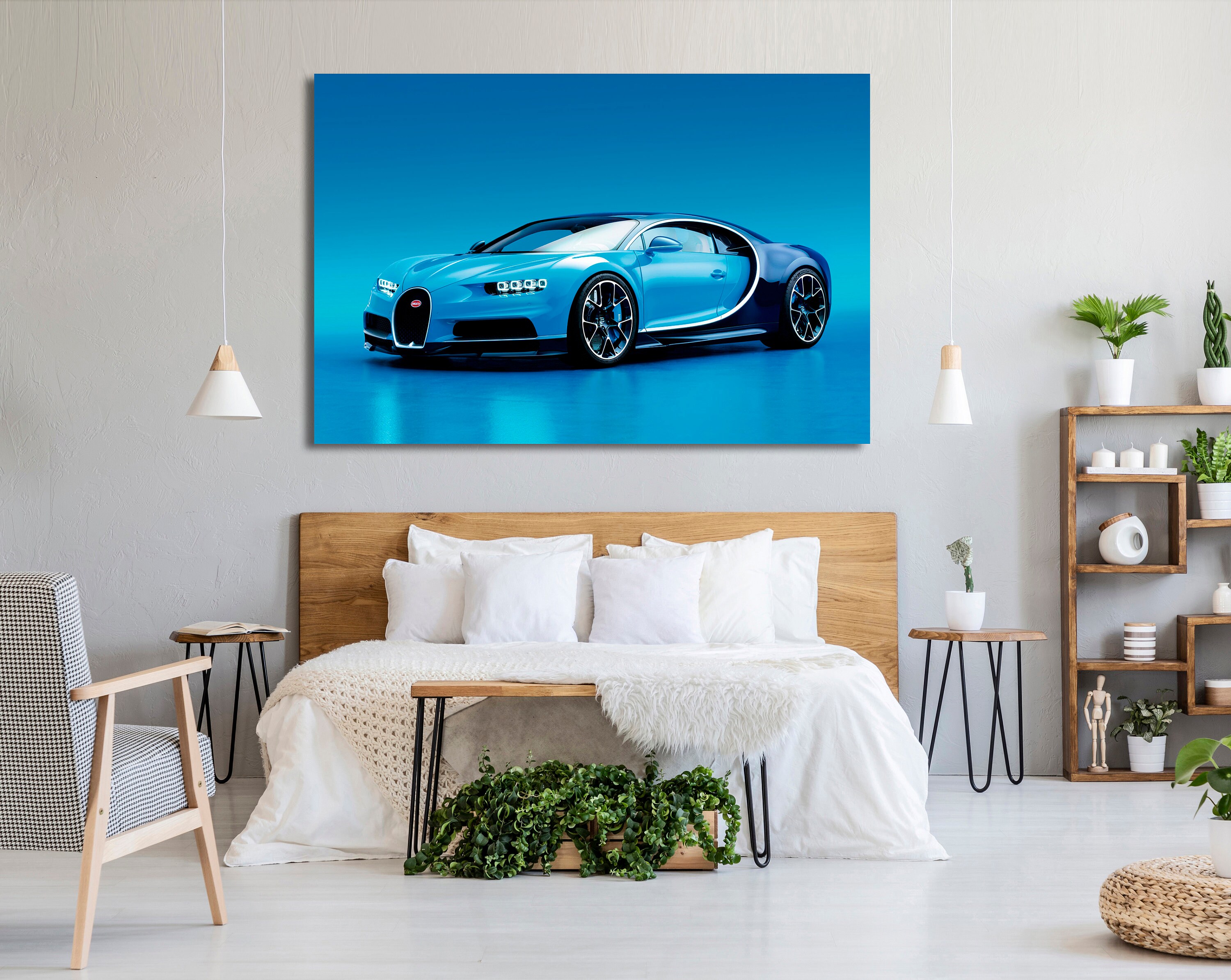 Bugatti Chiron Bugatti Wall Canvas Bugatti Chiron Wall Art - Etsy