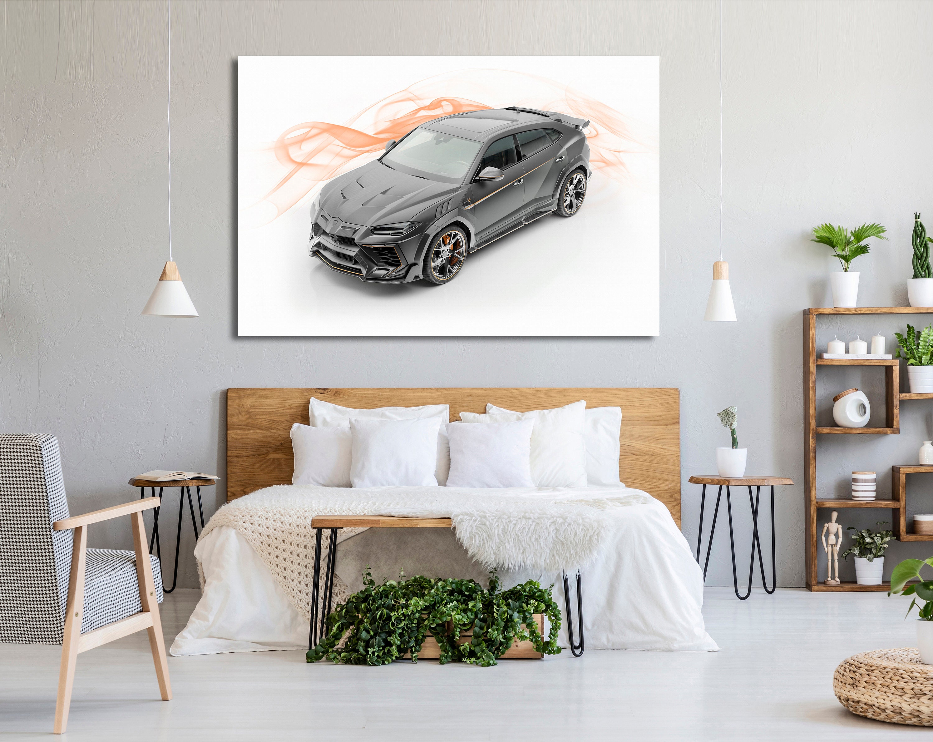 Lamborghini Urus Lamborghini Urus Wall Canvas Lamborghini Wall Art ...