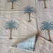 Palm Tree Quilt Beautiful Tree Print Decorative Indian Handmade Kantha ...