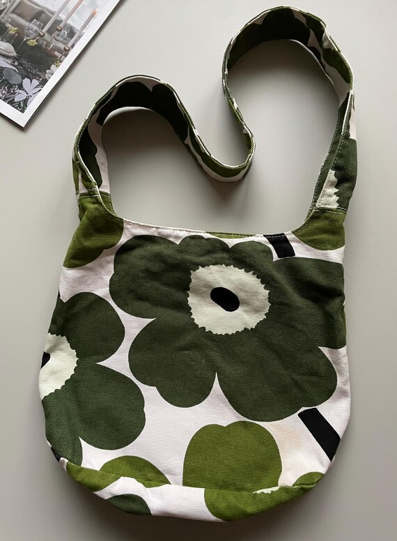 Vintage Marimekko unikko poppy tote bag, shoulder bag… - Gem